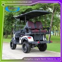China 48 Volt 4 Seats Electric Golf Buggy Club Car Precedent Golf Cart With PC Windshield for sale
