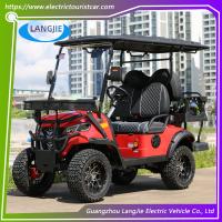China Customized Color Support Electric Golf Carts with 4 Seats and 25% Climbing Ability for sale