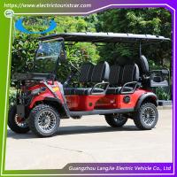 China Mini 4+2 Seats Electric Golf Club Cart   Battery-operated Electric Buggy Car  with CE for sale