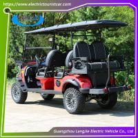 China Mini 4+2 Seats Electric Golf Club Cart   Battery-operated Electric Buggy Car  with CE for sale