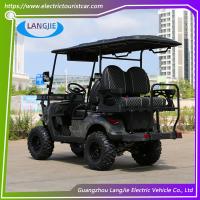 China 2 Seats Street Legal Electric Golf Carts 4 Wheel Drive Mobility Scooter 5Kw Motor Power for sale