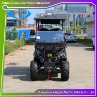 China 2+2 Seater Lifted Club Car Electric Battery Golf Buggy Hunting Cart With DOT for sale