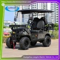 China 4 Wheels Electric Golf Cart Car With Golf Bag Rack 5KW Electric Scooter Golf Buggy for sale
