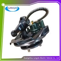China Tourist Electric Car Steering System Black Golf Cart Brakes Wear Resistance for sale