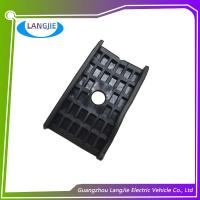 China Four Wheel Electric Shuttle  Bus Or Freight Car Parts For Upper Cushion Black Color for sale