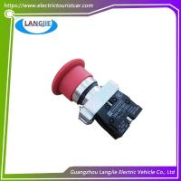 China Knob Reset Red Emergency Stop Mushroom Button Switch For Marshell Golf Cart for sale
