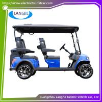 China 4 seats Passenger 48V Battery 5KW Motor Electric Hunting Cars For Large Park Resort for sale