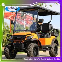 China AC Motor Electric Club Car 4 Seater Golf Cart With 30% Climbing Ability Battery-operated for sale
