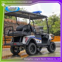 China Customized Street Legal Electric Golf Carts 4 Seater Battery Operated Golf Buggies for sale