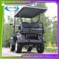 China 48V Electric Golf Carts 4 Seats With Black Colour AC Motor Controller for sale