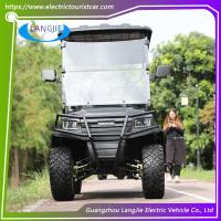 China AC Motor 4 Seats Electric Golf Car Color Customized Hunting Golf Carts Max.speed 40km/h for sale