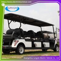 China 4 Wheel AC Motor Buggy Golf Cart With 48V Dry Battery 8 Passenger Golf Cart For Hotel for sale