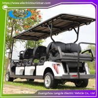 China Electric Powered Golf Carts With 48V Battery  AC Motor 8 Passenger Golf Cart For Resort for sale