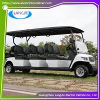 China Electric Powered Golf Carts With 48V Battery  AC Motor 8 Passenger Golf Cart For Resort for sale