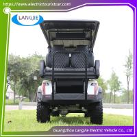 China 4 Persons 48V Battery Electric Cars With Black Seat Zero Emissions Electric Hunting Car for sale
