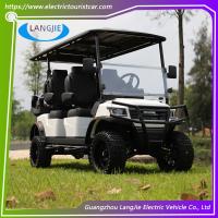 China 6 Seater Electric Hunting Car With 48v Controller And Position Light Electric Golf Cart For VIP Guests for sale