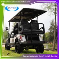 China 6 Seater Electric Hunting Car With 48v Controller And Position Light Electric Golf Cart For VIP Guests for sale