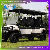 China 48v Controller 6 Seater Electric Hunting Car Position Light Electric Golf Cart for sale