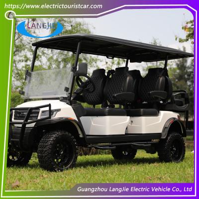 China 48v Controller 6 Seater Electric Hunting Car Position Light Electric Golf Cart for sale
