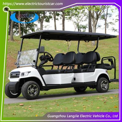 China Club Car 6 Passenger Golf Cart With Dry Battery Electric Car Golf Cart For Multi 8v*6pcs for sale