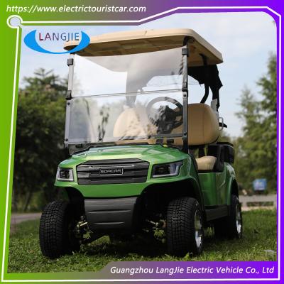 China 2 Seats Electric Golf Cart AC Motor Free Maintenance Battery Club Car For Golf Course for sale