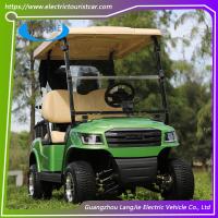 China Free Maintain  Battery Electric Golf Club Cart 2 Seats 48 Voltage With PC Windshield for sale
