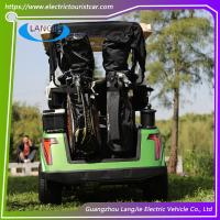 China Free Maintain  Battery Electric Golf Club Cart 2 Seats 48 Voltage With PC Windshield for sale