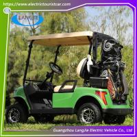 China Safety Electric Golf Buggy 2 Seater Electric Car AC Motor With Free Maintain Acid Battery for sale