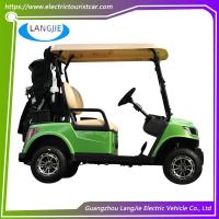 China 4 Wheel 2 Person Electric Club Golf Cart Car 48V Battery Powered With Roof for sale