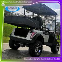 China 2 Seater Electric Car With Cargo Box 48V Club Car Utility Vehicle  For Hotel for sale