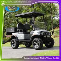 China 2 Seater Electric Car With Cargo Box 48V Club Car Utility Vehicle  For Hotel for sale