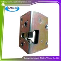 China LVTONG Electric Sightseeing Car Gold Automatic Door Lock Block Plate Parts for sale