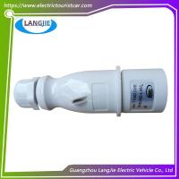 China Buggy Golf Cart Charging Plug Y-20 013A-6 IP44 2P For Marshell Golf Carts And Tour Buses for sale