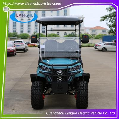 China Customization 6 Seater Golf Club Car 48v  Battery Hunting Electric Golf Cart Off Road for sale
