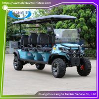 China Customized 48 Volt  6 Seat Street Legal Golf Electric Cart Safty Used For Children for sale