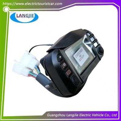 China LVTONG Golf Cart Touchscreen Display And Button Speedometer for sale