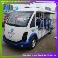 China Supplier Electric Car Tour 14 Seater Electric Car 72V Electric Tour Bus For Resort for sale