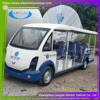 China Manufacture Fashion 4 Wheel Electric Car 14 Seats Electric City Bus For Park for sale