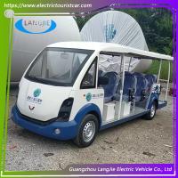 China Blue / White  14 SEATS 1.25L Gasoline Sightseeing Car For Resort Car for sale