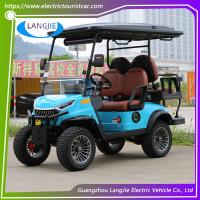 China Low Speed Electric Vehicles 4 Seats AC Motor Electric Golf Cart For Resort Car for sale