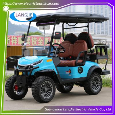 China Battery Operated 4 Wheel Electric Golf Cart 48V Motor Suits For Hotel for sale