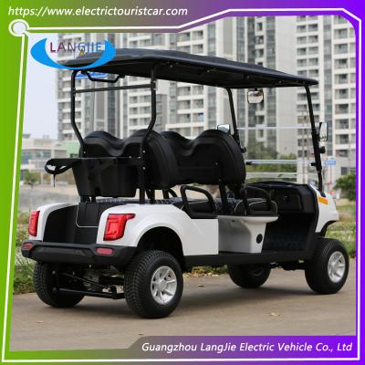 China 4 Wheel Electric Golf Cart 4 Seats AC Motor Tourist Car Hire For Resort Car for sale
