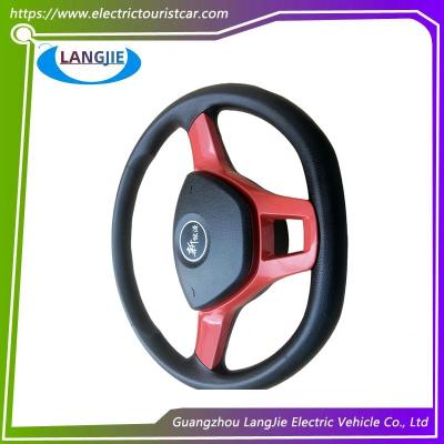 China EAGLE Sightseeing Car Hot Selling New Design Top-Level Steering Wheel Assembly With Horn Cover for sale
