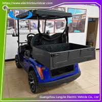 China 2 Seaters Electric Security Patrol Vehicles With 2pcs Rear View Mirror Club Car Golf Buggy for sale