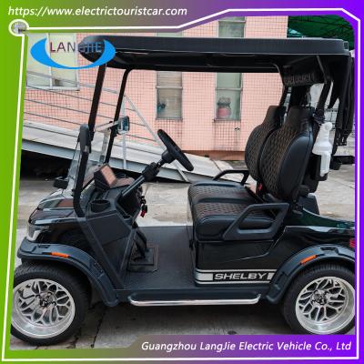 China 2 Seater Electric Car AC Motor Club Car Carts With 2pcs Rear View Mirror For Resort for sale