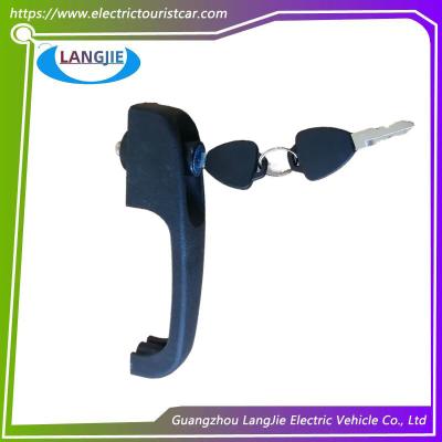 China LVTONG Electric Sightseeing Car Lock Core Door Handle Closed External Handle Parts for sale