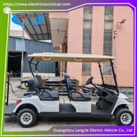 China 48 Voltage Four Seater Electric Car AC Controller Fuel Typee Club Car Golf Cart for Hotel for sale