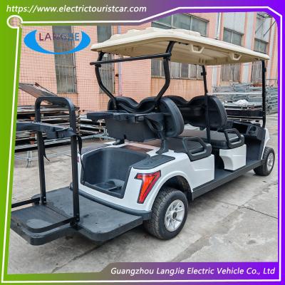 China Left Hand Drive 48V Electric Club Car AC Motor Club Car Presidential Golf Cart for Resort for sale