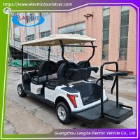 China Four Seater Electric Car AC Club Precedent Golf Cart With Headlights And Tail Lights For Park for sale