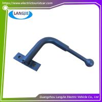 China Electric Sightseeing Car EXCAR Black Ball Shaped Rearview Mirror Bracket Accessories for sale